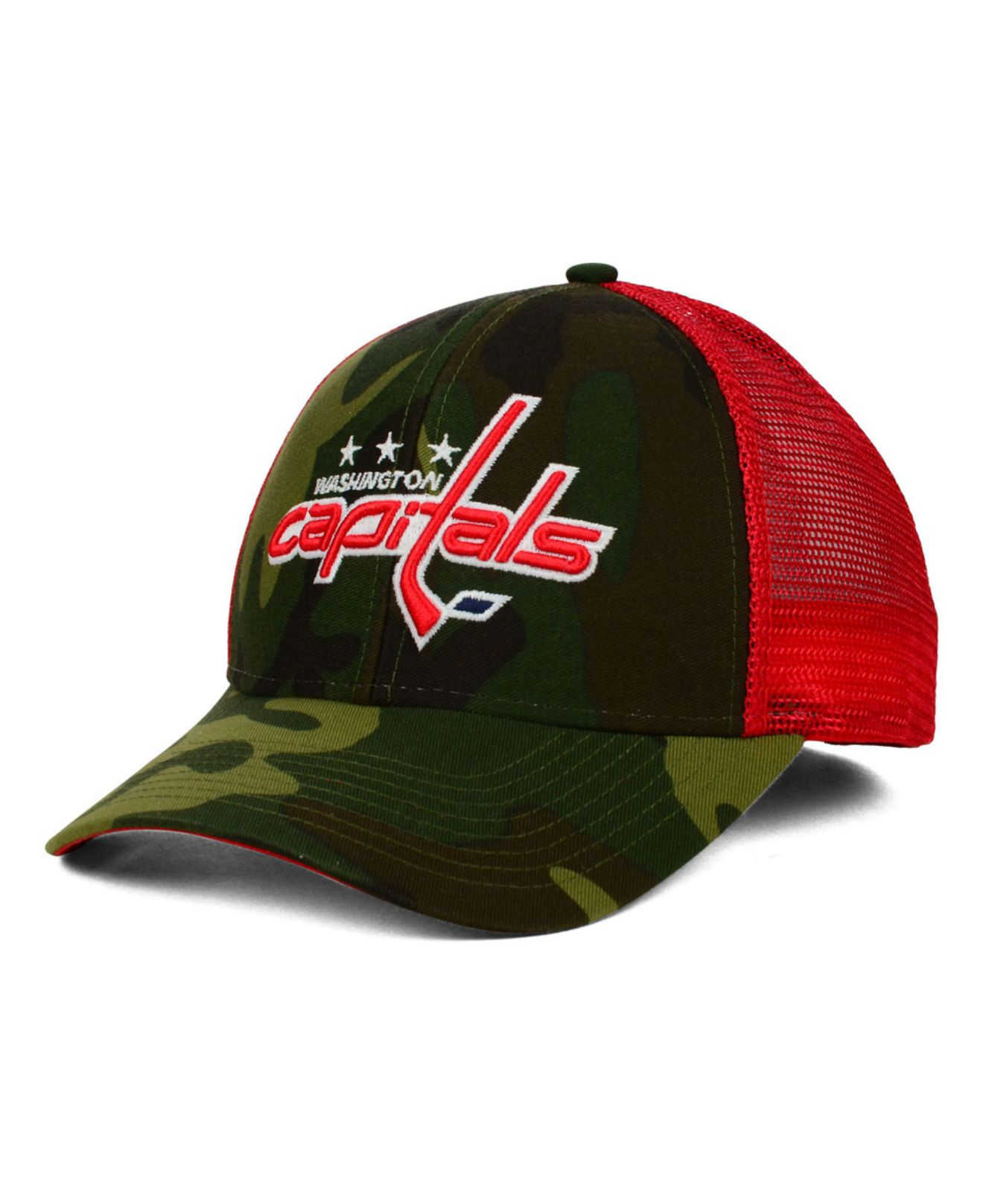 Lyst - Reebok Washington Capitals Camo Trucker Cap in Green for Men Lyst - Reebok Washington Capitals Camo Trucker Cap in Green for Men