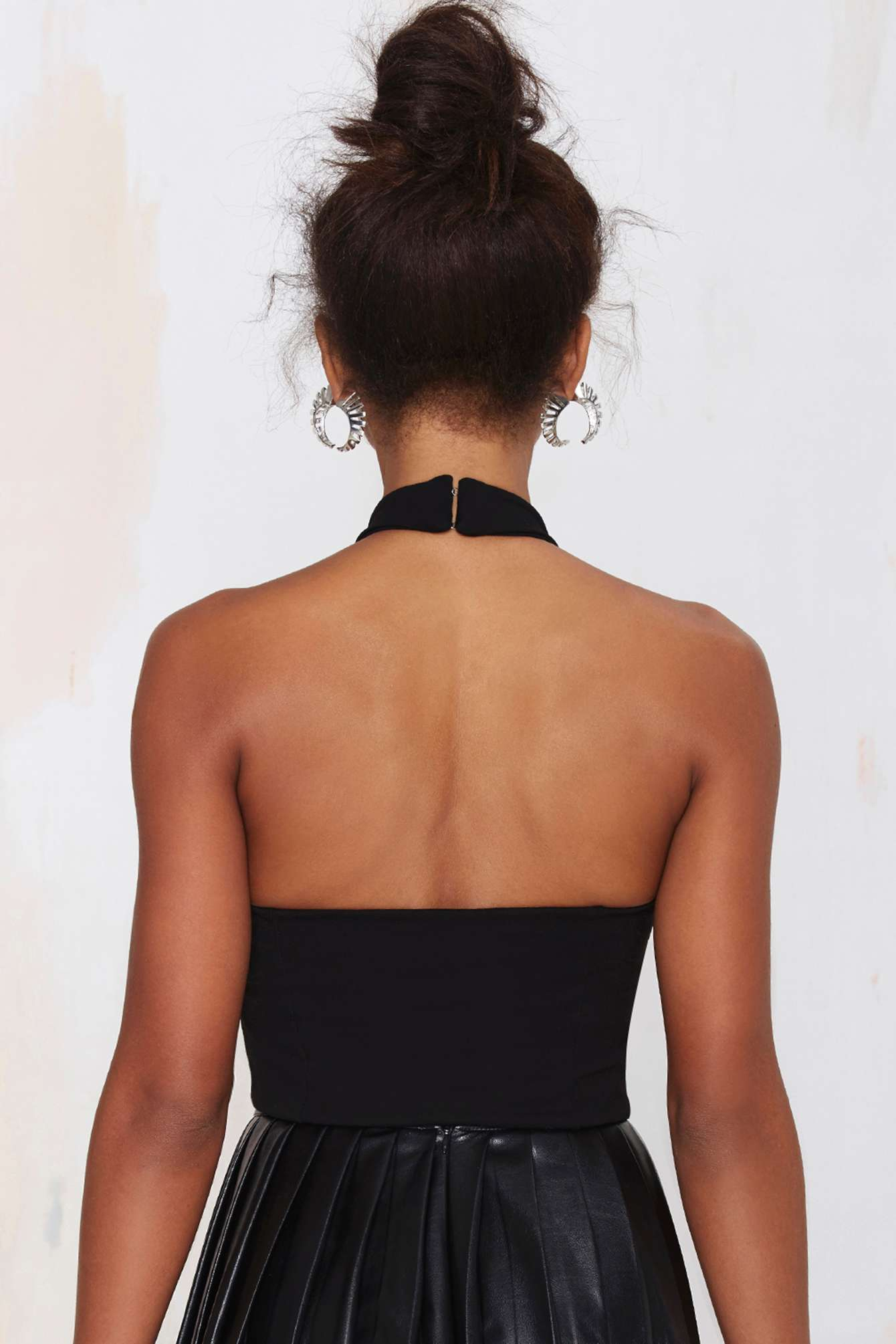 Nasty Gal Gal Pleasure Principle Crop Top In Black Lyst