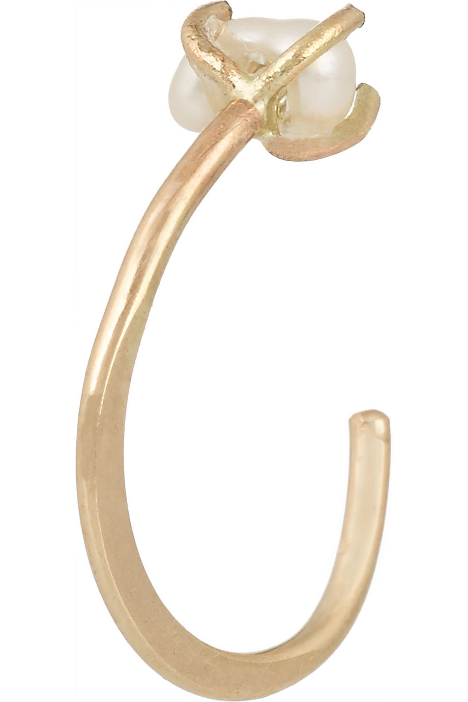 Lyst - Melissa joy manning 14-Karat Gold Pearl Earrings in Metallic