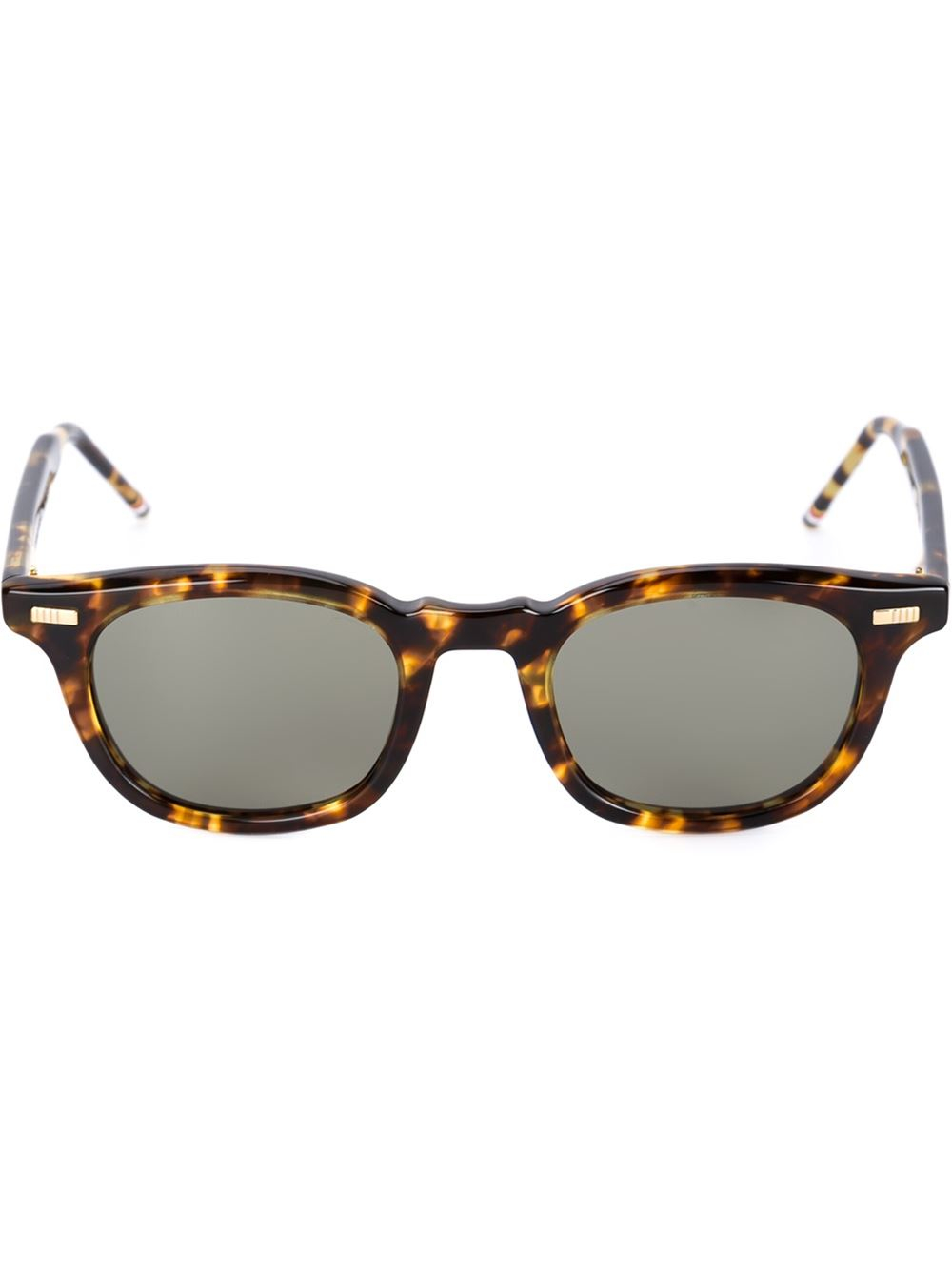 Thom Browne Tinted Lenses Sunglasses In Brown For Men Lyst