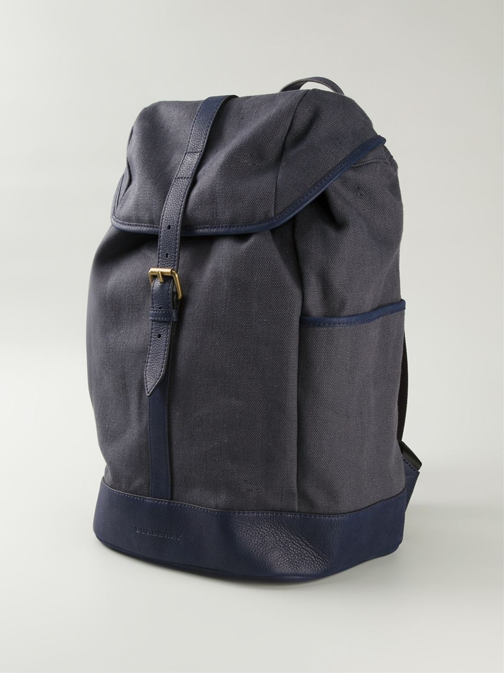 Men's Backpack Leather Trim | Paul Smith