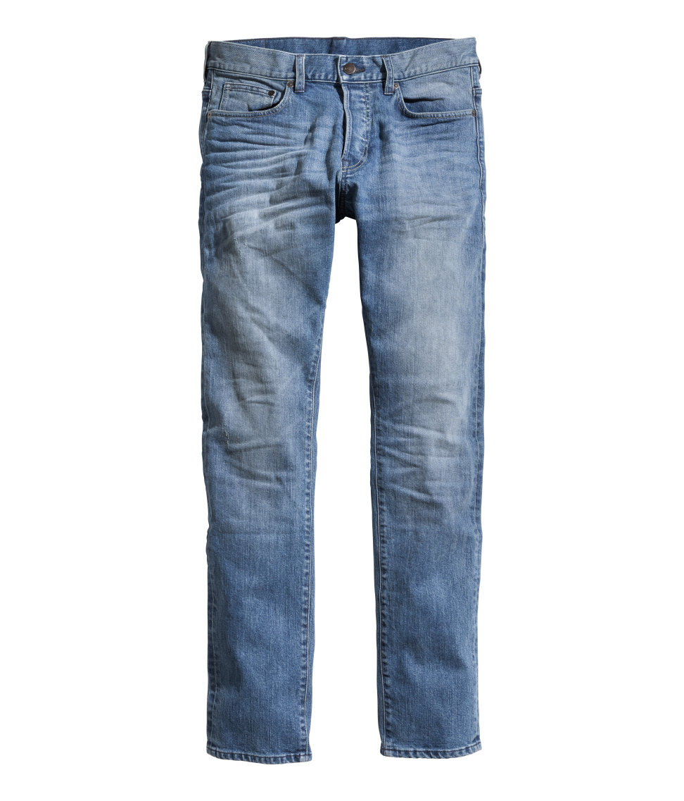 H m Slim Jeans In Blue For Men Lyst H m Slim Jeans In Blue For Men Lyst