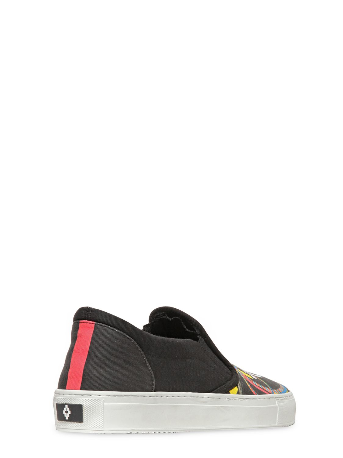 Lyst - Marcelo Burlon Batavia Printed Canvas Slip-on Sneakers for Men