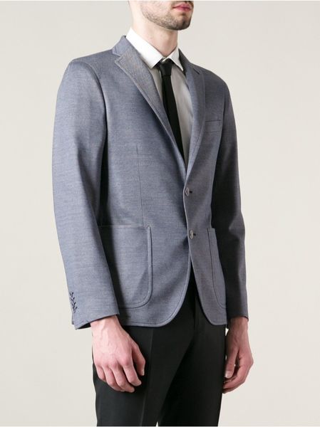 Tagliatore 0205 Blazer in Blue for Men | Lyst