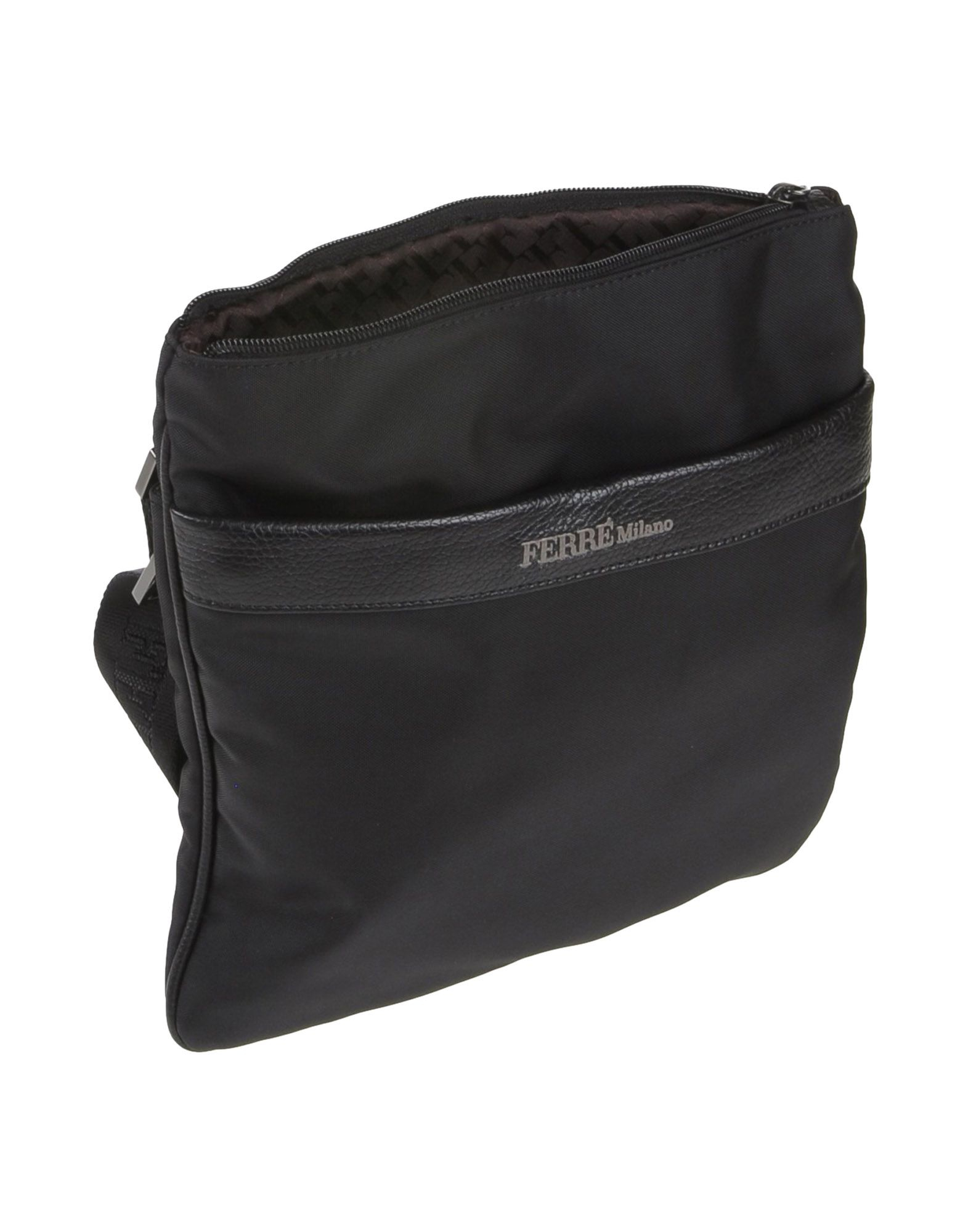 Lyst - Ferrè Milano Shoulder Bag in Black for Men