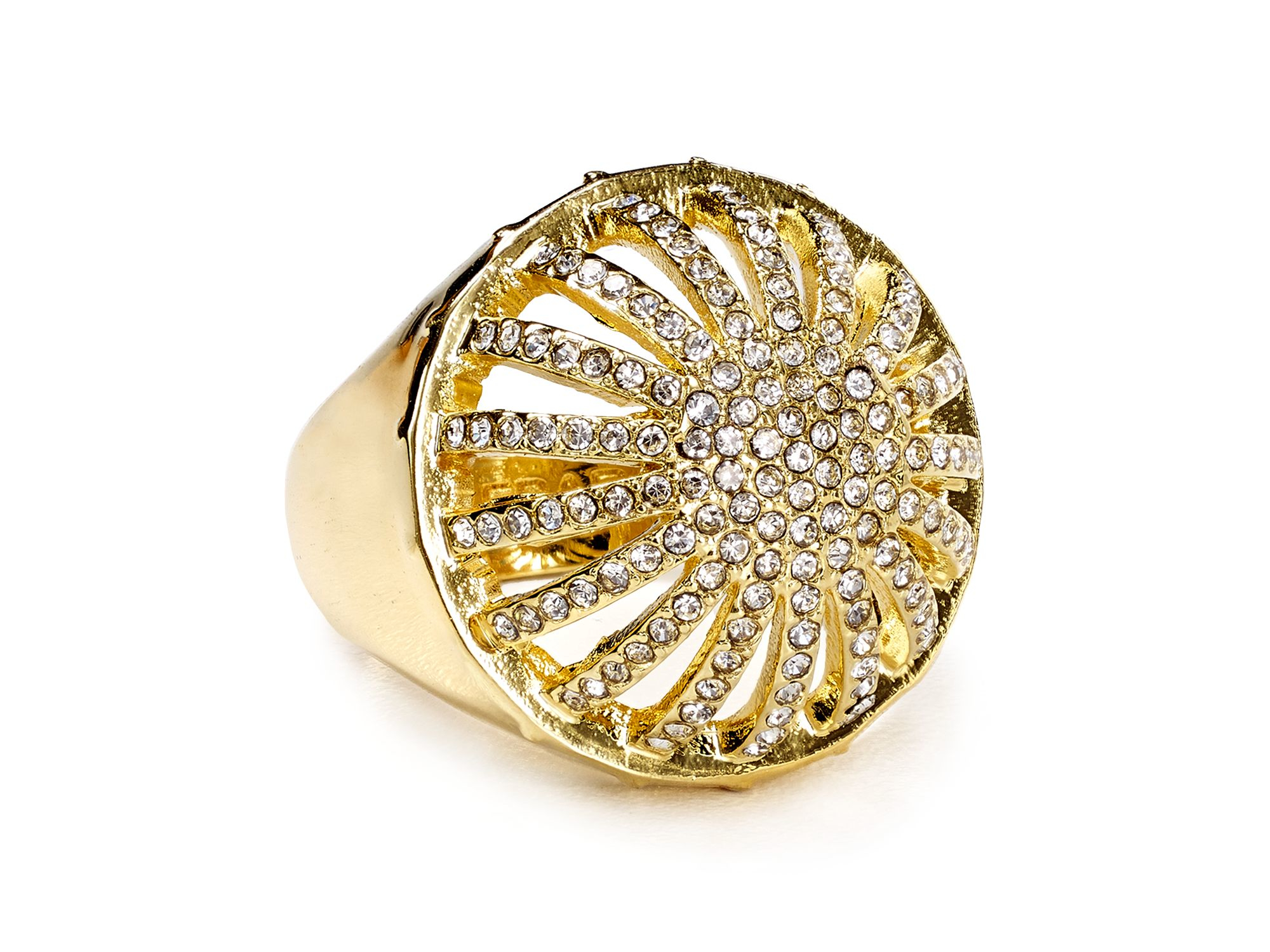 Lyst - Baublebar Nebulus Cocktail Ring in Metallic
