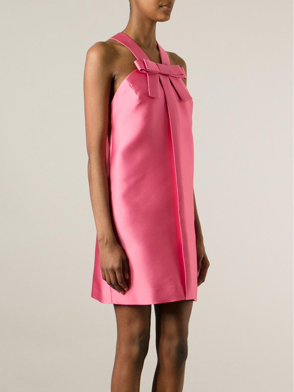 Viktor & rolf Bow Detail Sleeveless Dress in Pink | Lyst Viktor & rolf Bow Detail Sleeveless Dress in Pink | Lyst