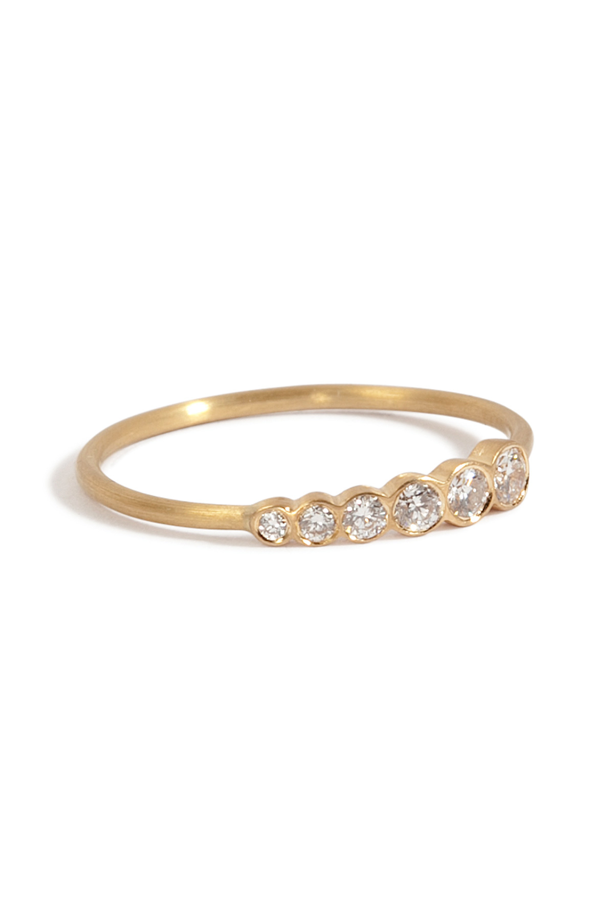 Lyst - Sophie Bille Brahe Gold/Diamond Pleine De Lune Grand Ring in ...