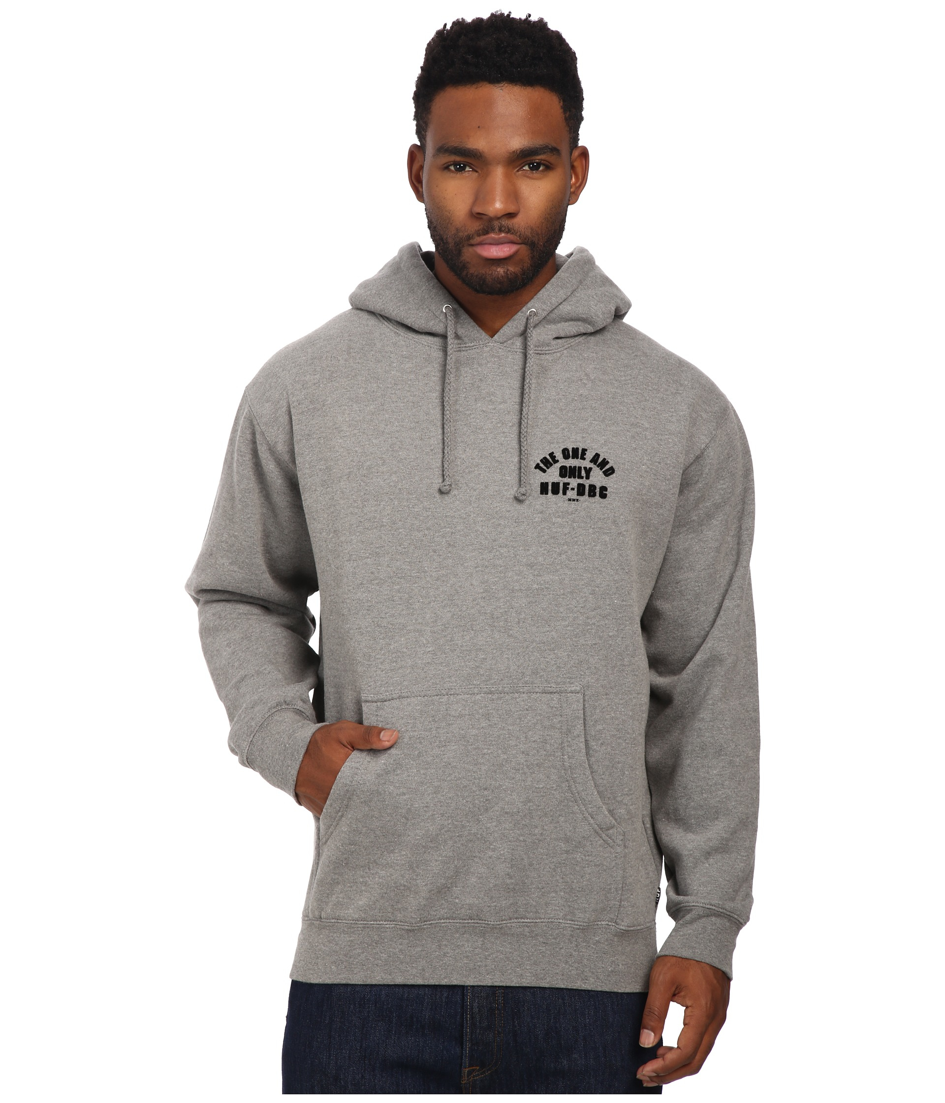 Lyst - Huf Chief Pullover Hoodie in Gray for Men