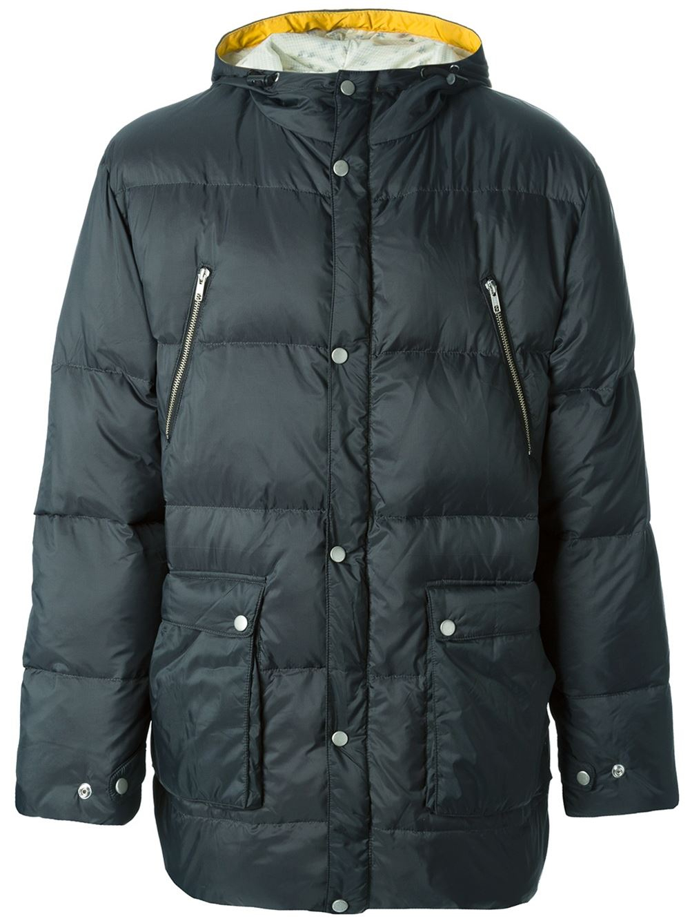 Lyst - Henrik Vibskov Reversible Padded Jacket in Black for Men