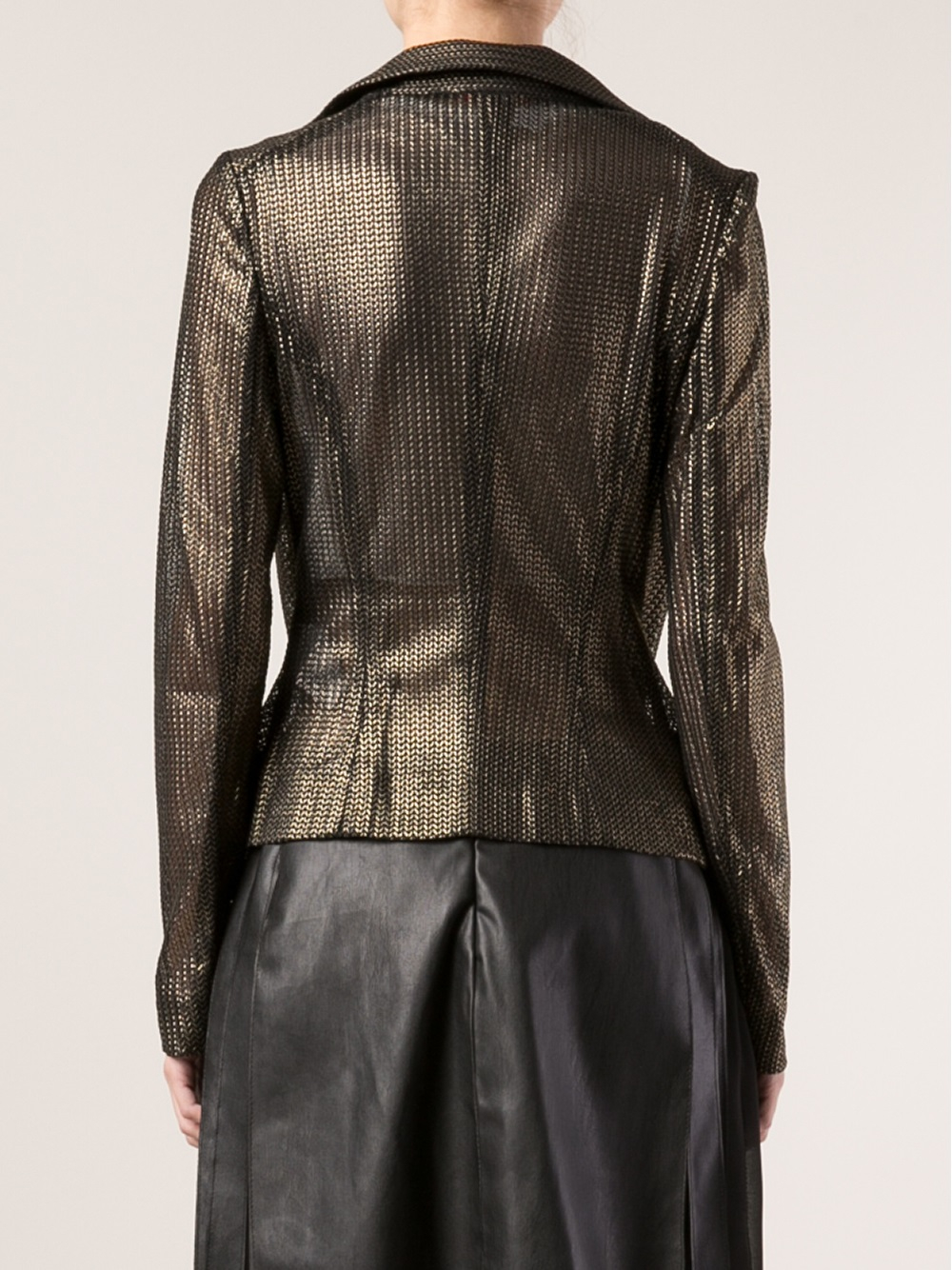 Lyst - Vivienne Westwood Red Label Chainmail Jacket in Brown