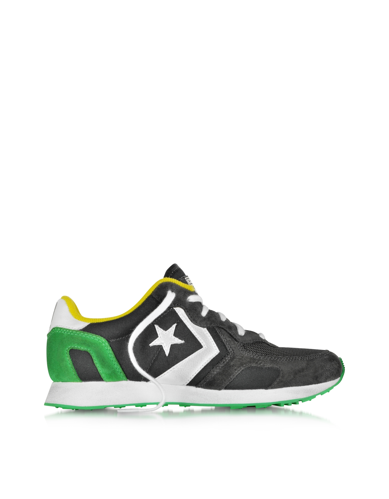Lyst - Converse Auckland Racer Ox Iron Emerald Citrus Nylon And Suede ...
