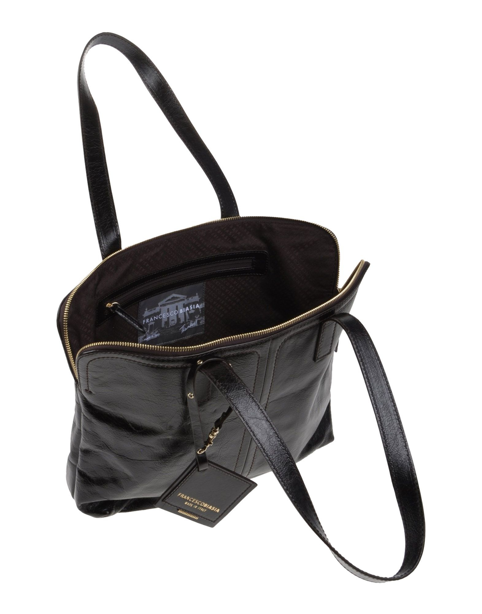 Lyst - Francesco Biasia Shoulder Bag in Black