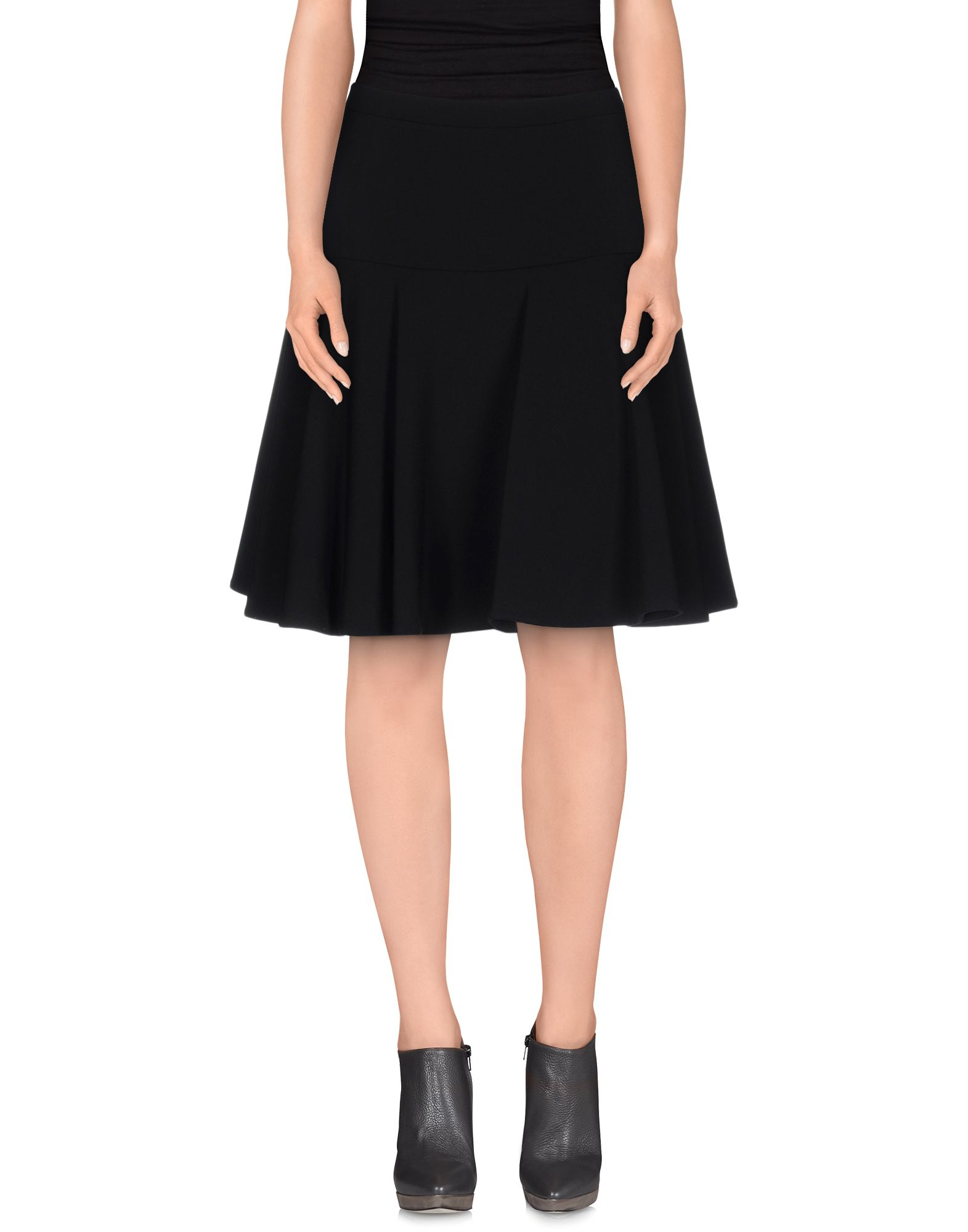 Twin Set | Black Knee Length Skirt | Lyst