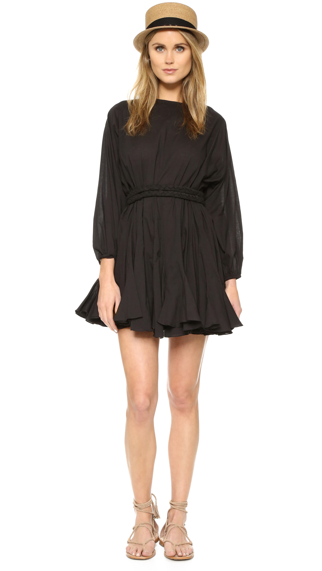 Lyst - Rhode Resort Ella Dress in Black