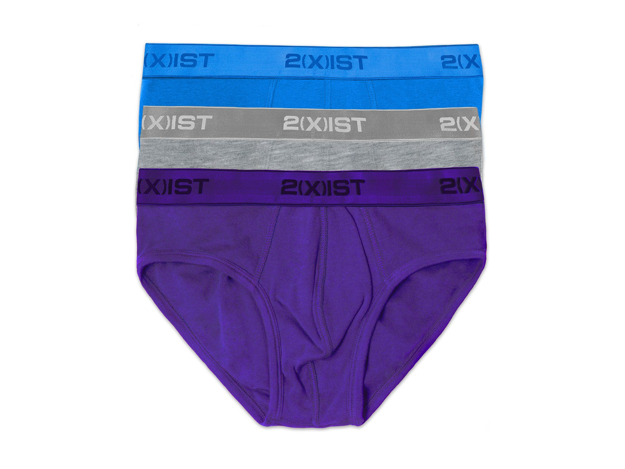2xist 2(x)ist Contour Pouch Briefs, Pack Of 3 in Purple for Men | Lyst