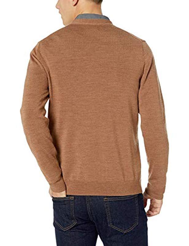 Goodthreads Merino Wool Cardigan Sweater for Men - Lyst