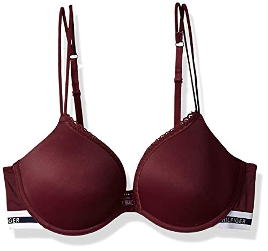 Tommy Hilfiger Basic Comfort Push Up Convertible Underwire Bra in ...