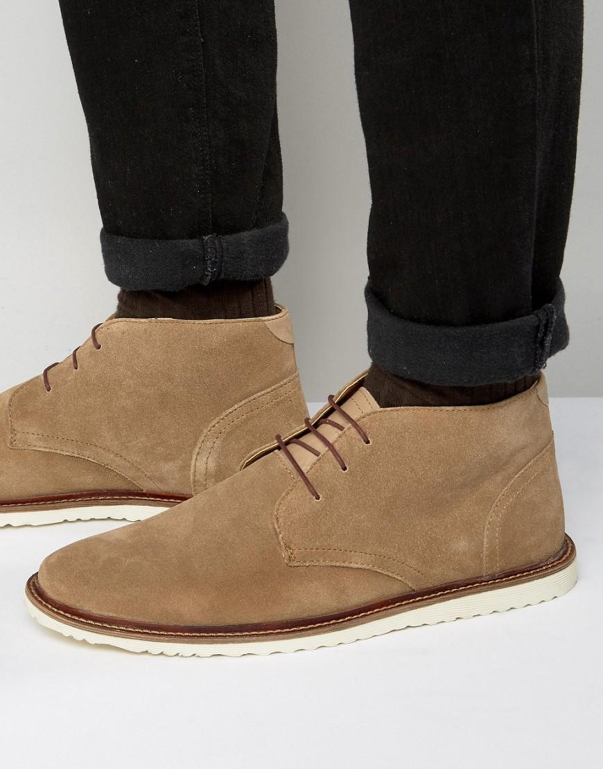 Kg by kurt geiger Kg By Kurt Geiger Suede Chukka Boots in Brown for Men ...
