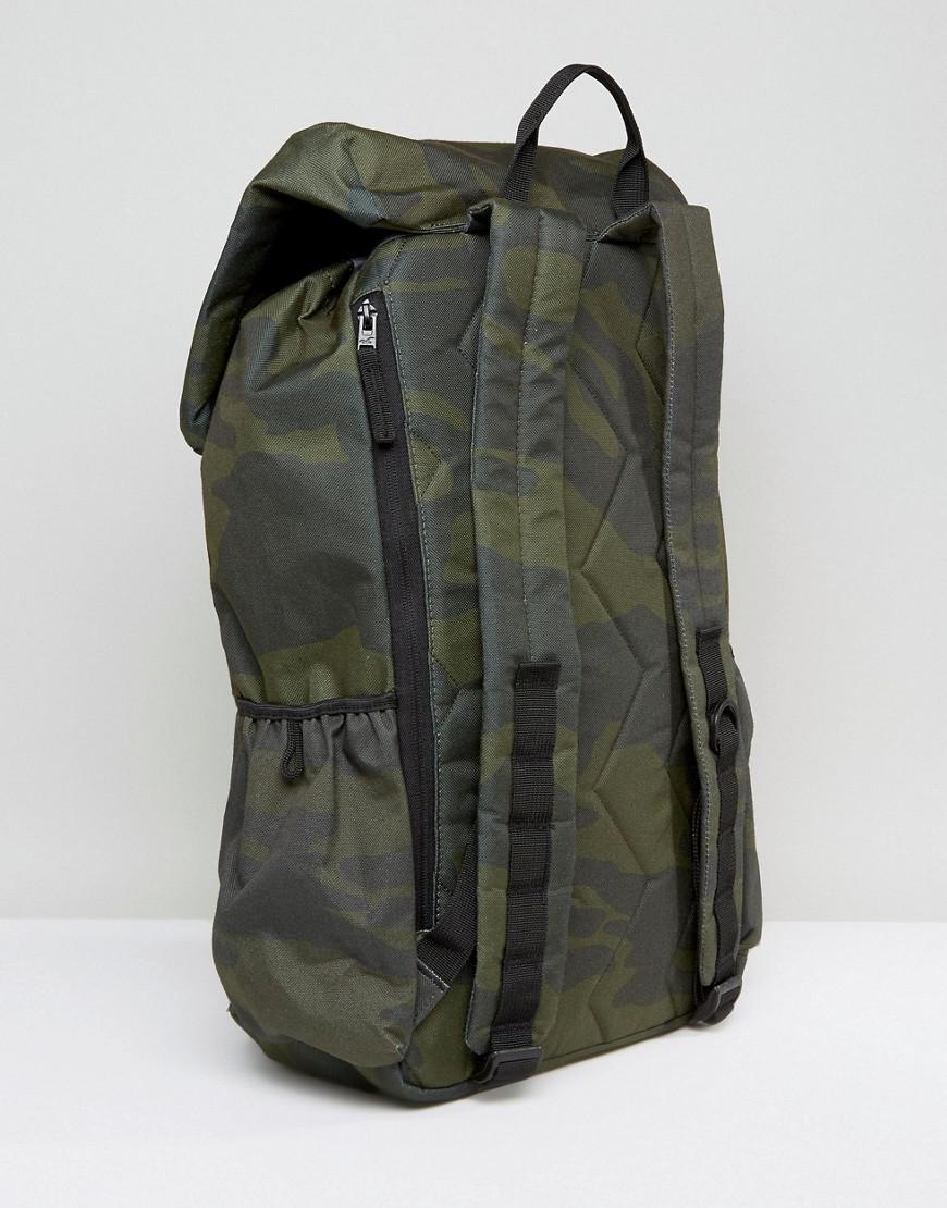Hollister Synthetic Backpack Roll Top In Camo in Green for Men - Lyst