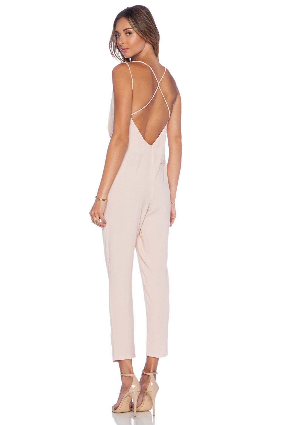 Lyst - Lovers + Friends X Revolve My Way Jumpsuit in Pink