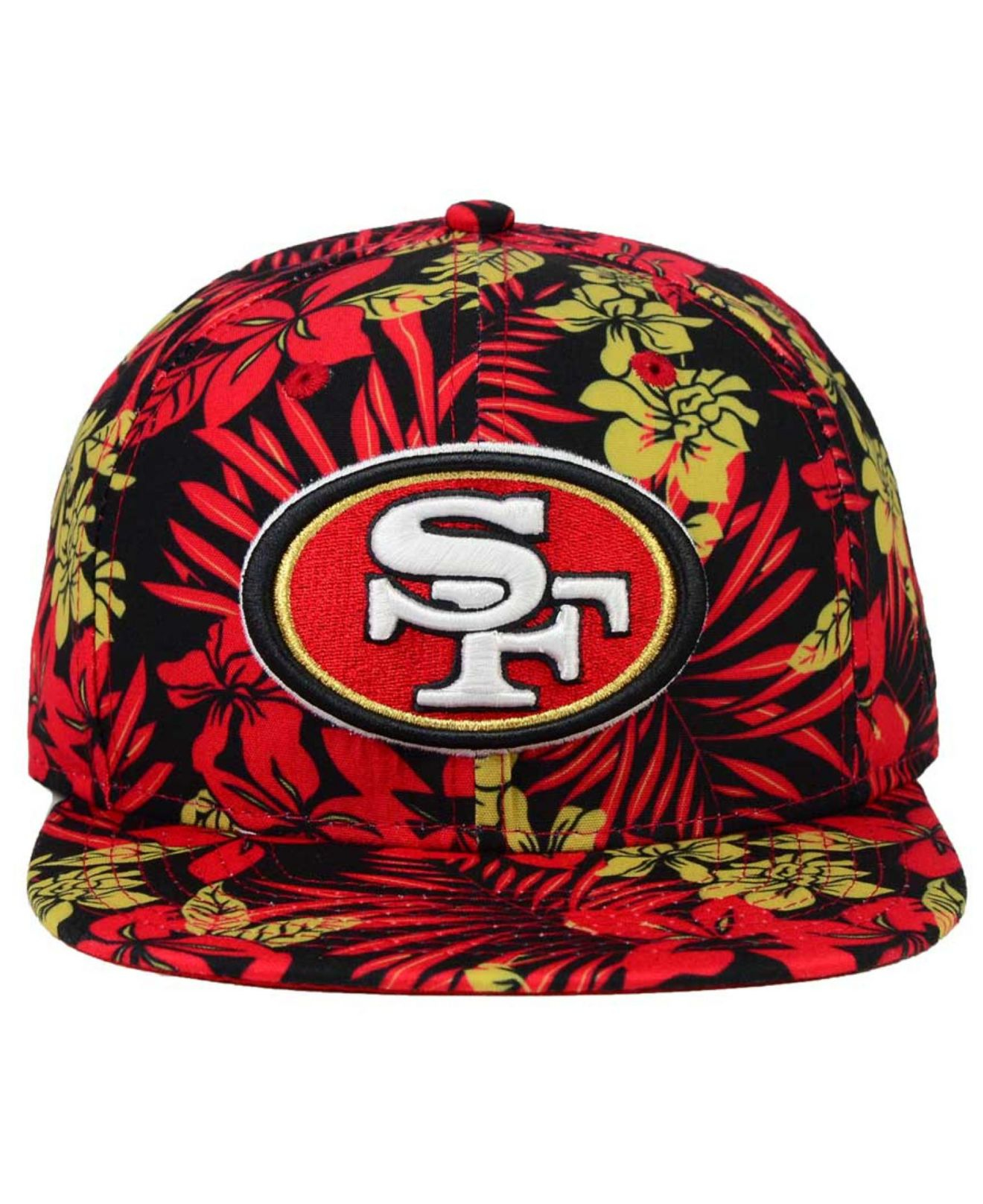 Ktz San Francisco 49Ers Wowie Snapback Cap in Red for Men | Lyst