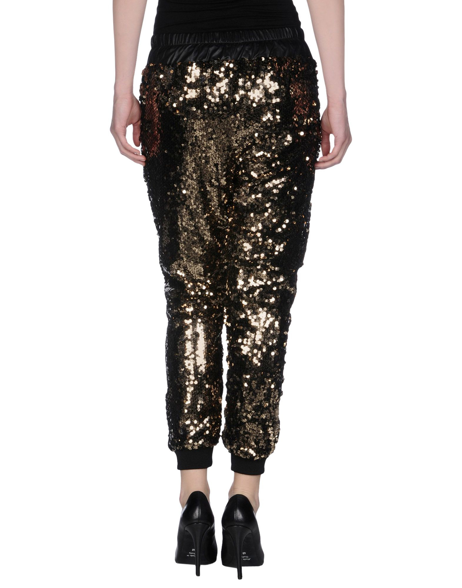 Lyst - Twenty Easy By Kaos Casual Pants in Metallic