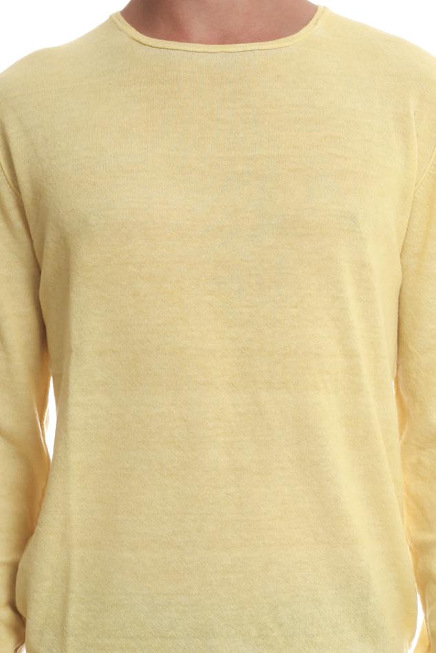 Lyst - 120% Lino Cashmere Sweater in Yellow for Men