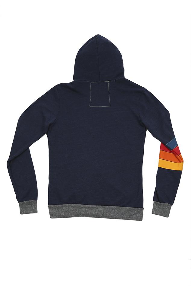 Aviator Nation Zip Hoodie Signature Rainbow in Blue for Men - Lyst