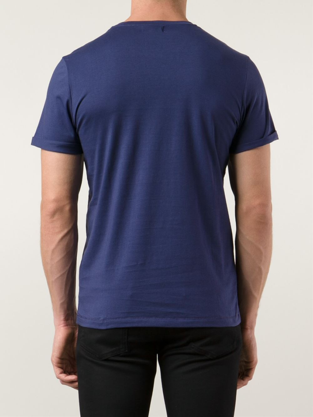 Cuisse de grenouille 'Surf In Paris' T-Shirt in Blue for Men | Lyst