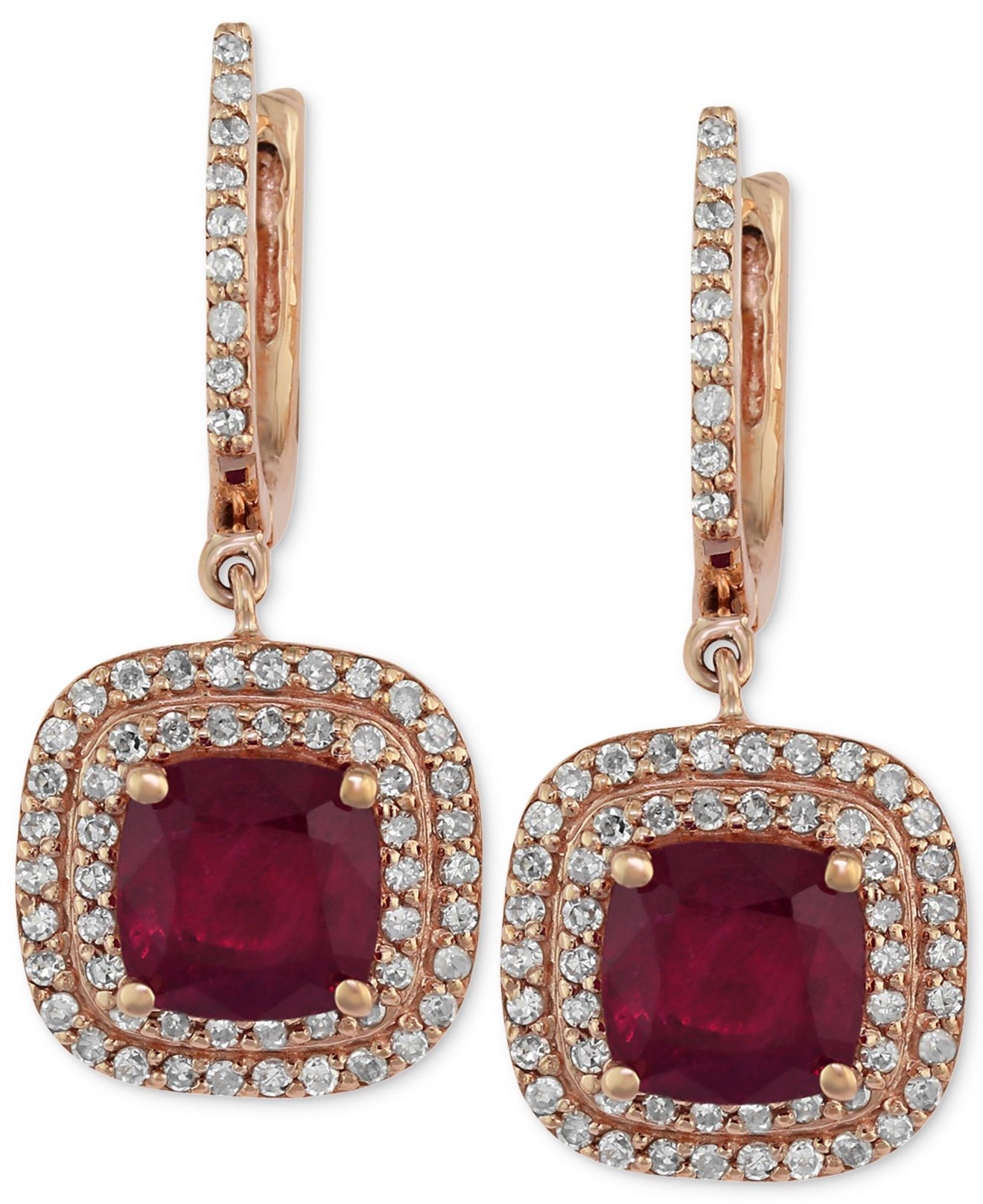 Effy Collection Rosa By Effy Ruby (2-7/8 Ct. T.w.) And Diamond (1/2 Ct ... Effy Collection Rosa By Effy Ruby (2-7/8 Ct. T.w.) And Diamond (1/2 Ct ...