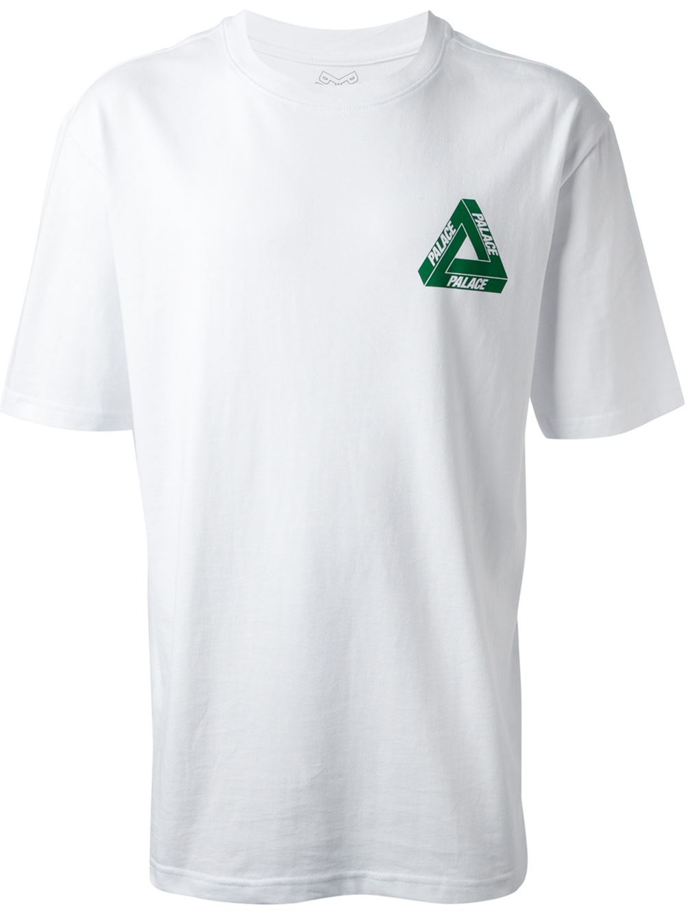 Palace Triangle Logo Tshirt in White for Men - Lyst