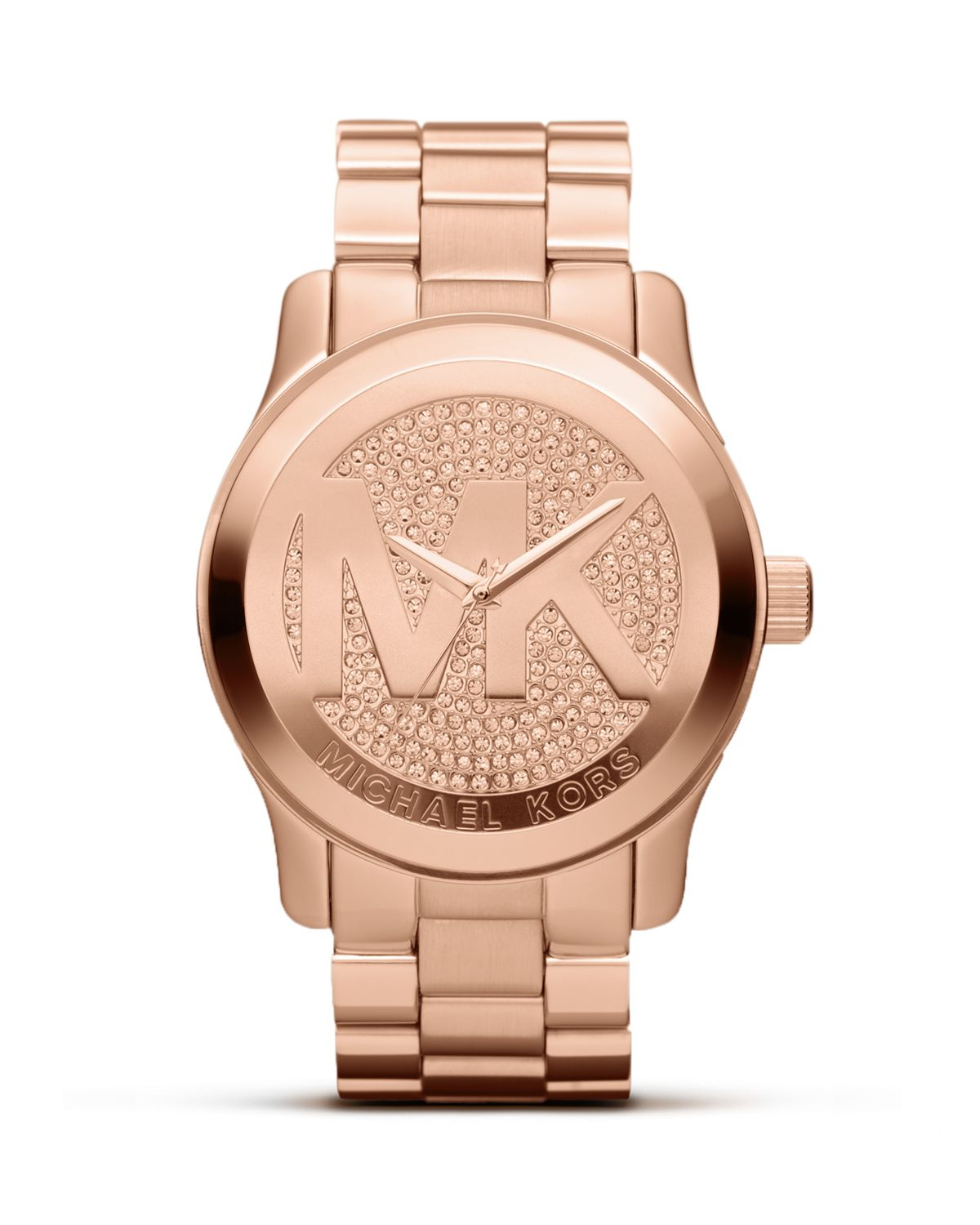 Lyst - Michael Kors Runway Watch, 45Mm in Pink