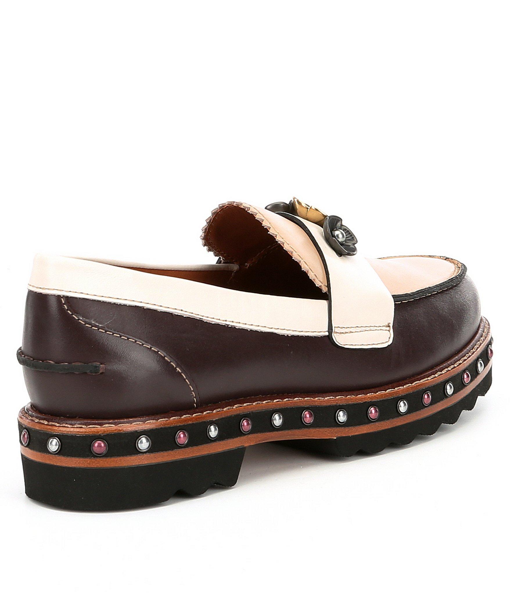 Lyst - Coach Lenox Loafer in Brown