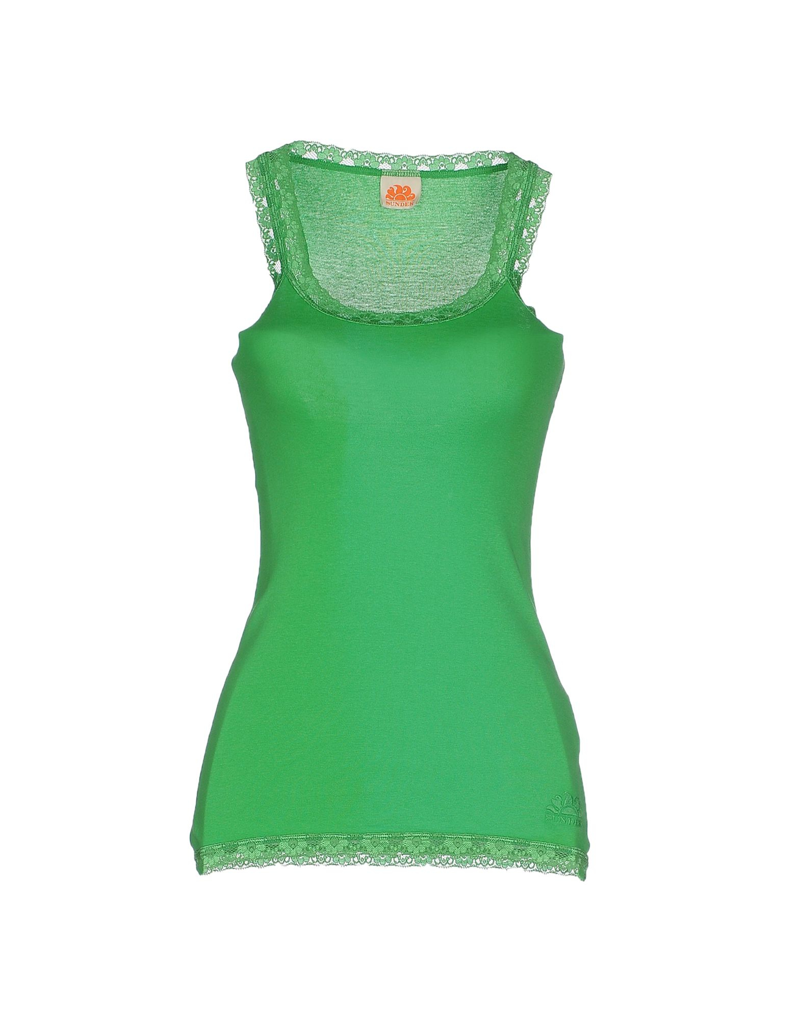 Sundek Vest in Green | Lyst