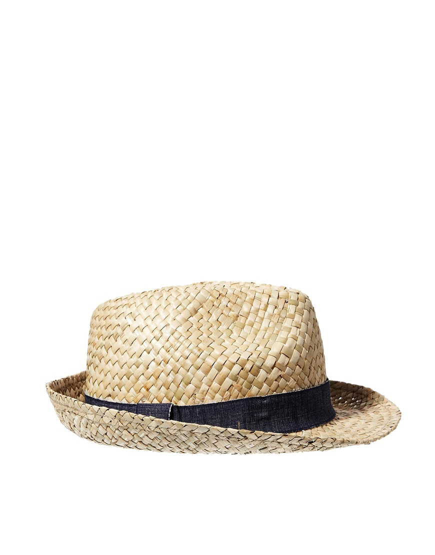 Lyst - French Connection Straw Hat in Brown for Men