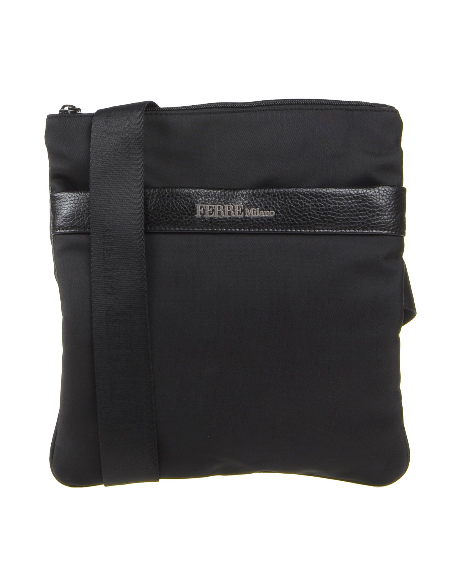 Lyst - Ferrè Milano Shoulder Bag in Black for Men