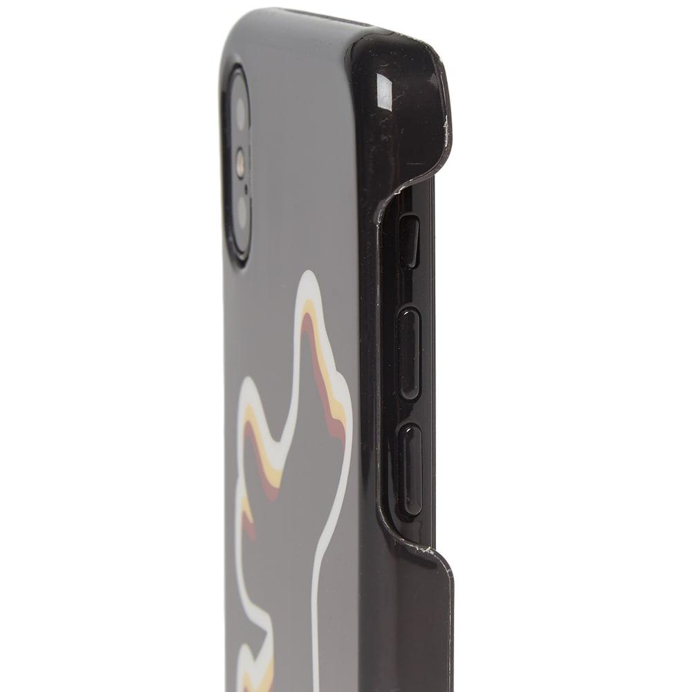 Maison Kitsuné Maison Kitsuné Iphone X Quadri Fox Case in Black for Men ...