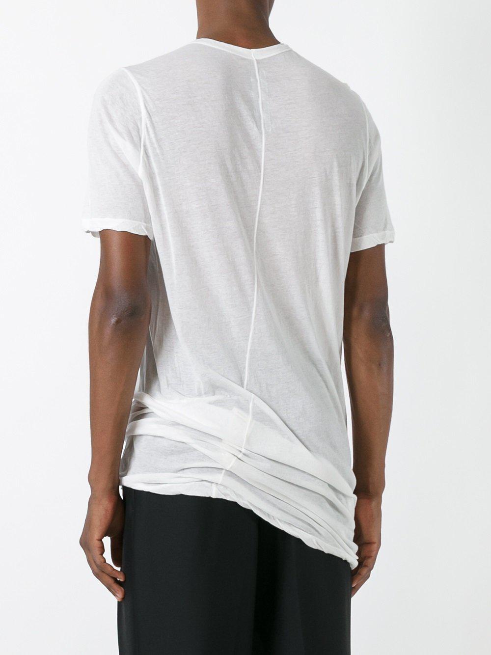 Lyst - Rick Owens Level T-shirt in White for Men