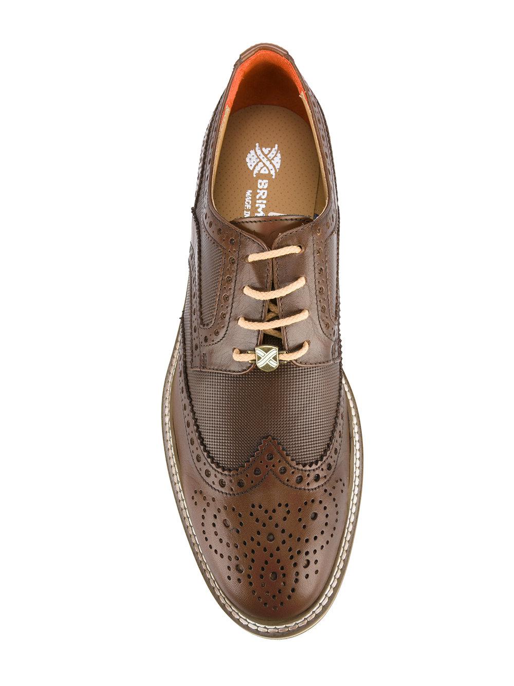 Brimarts Lace-up Shoes in Brown for Men - Lyst