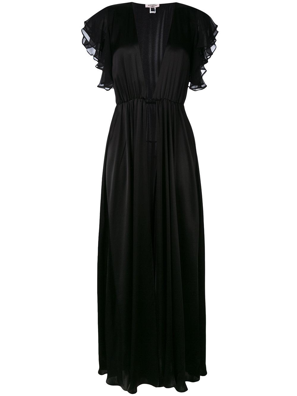 Lyst - Gilda & Pearl Dahlia Robe in Black