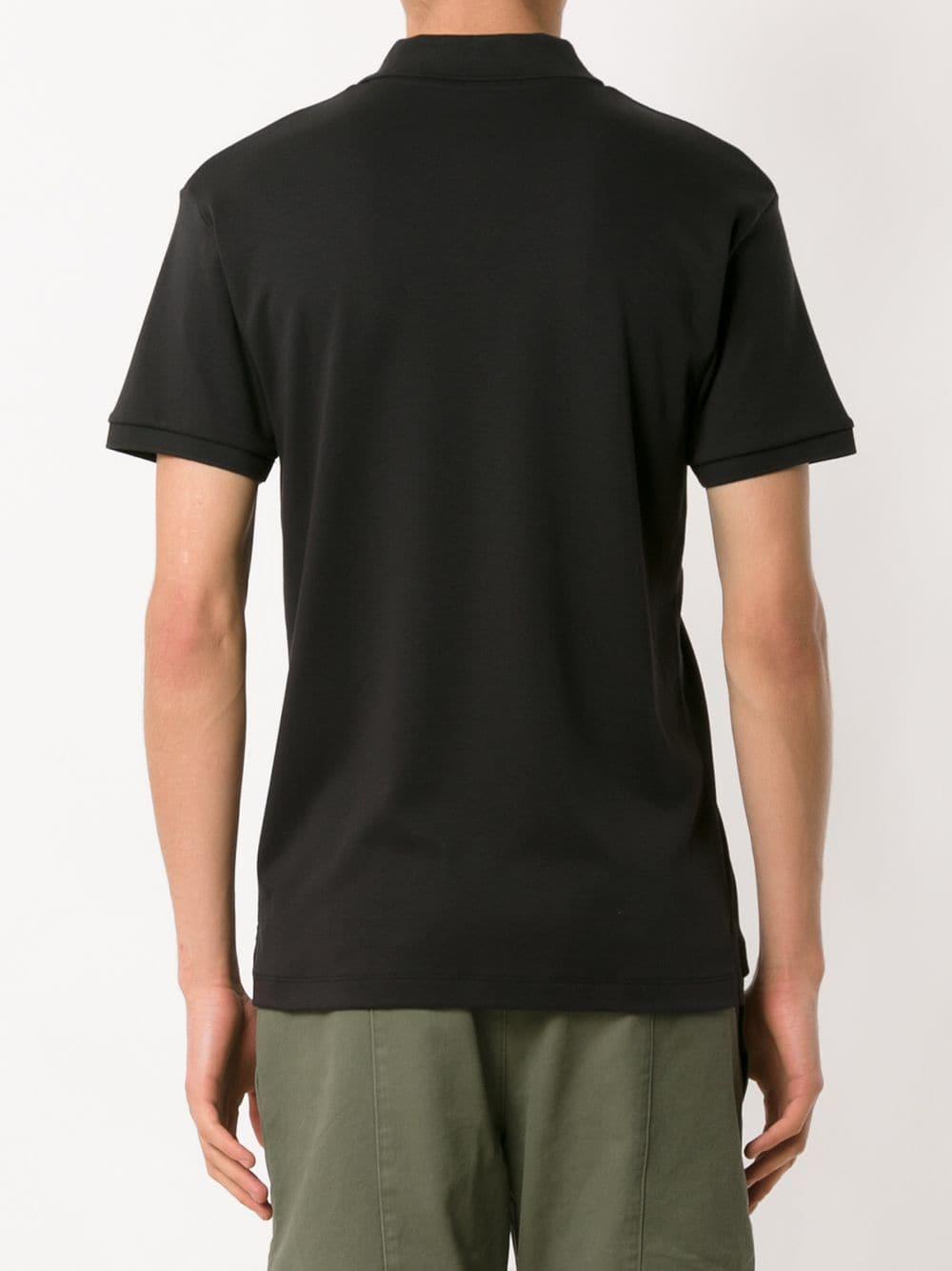 Osklen Classic Short-sleeve Polo Shirt in Black for Men - Lyst