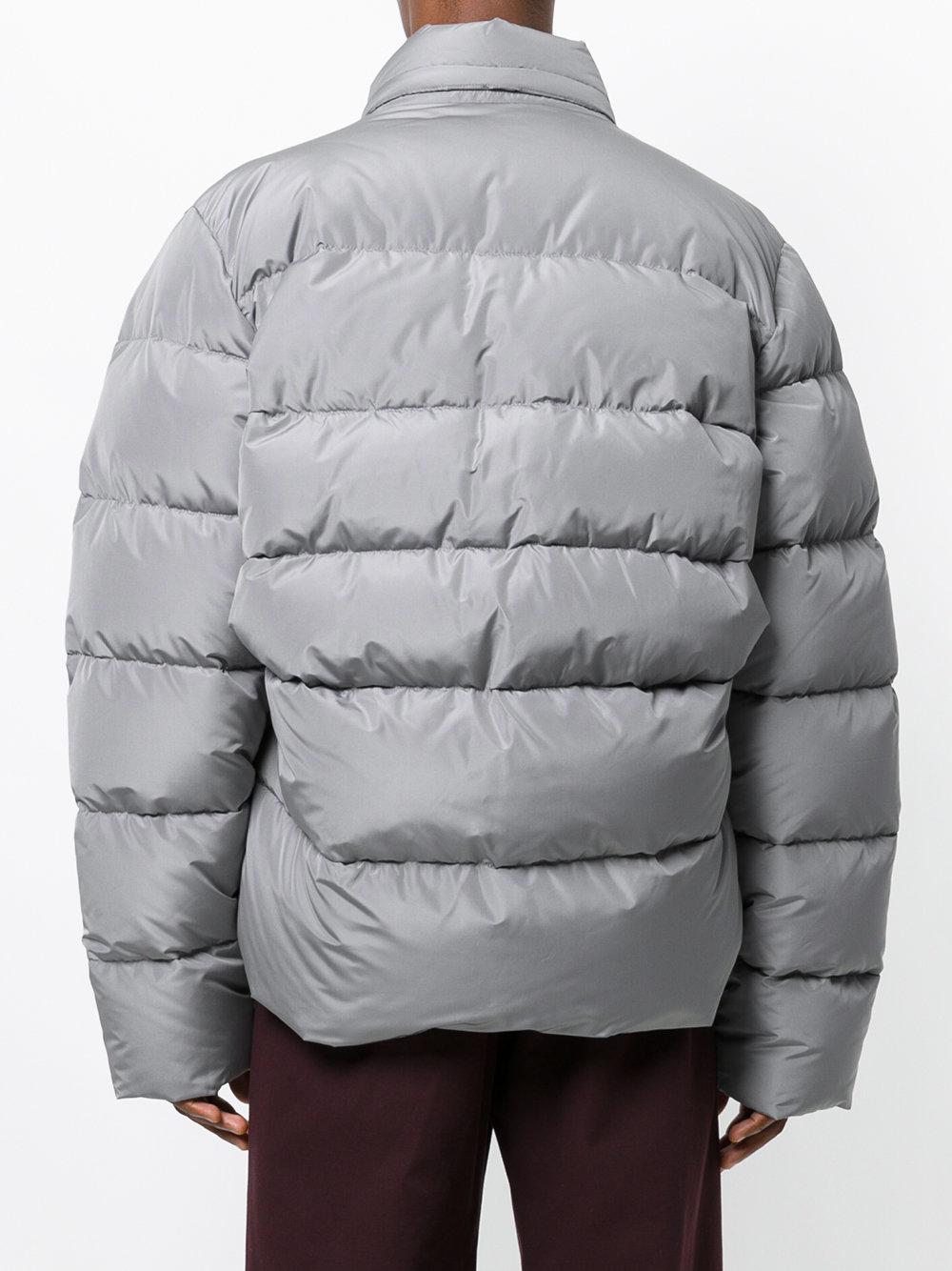 Lyst - Balenciaga C Shape Puffer Jacket in Gray for Men Lyst - Balenciaga C Shape Puffer Jacket in Gray for Men