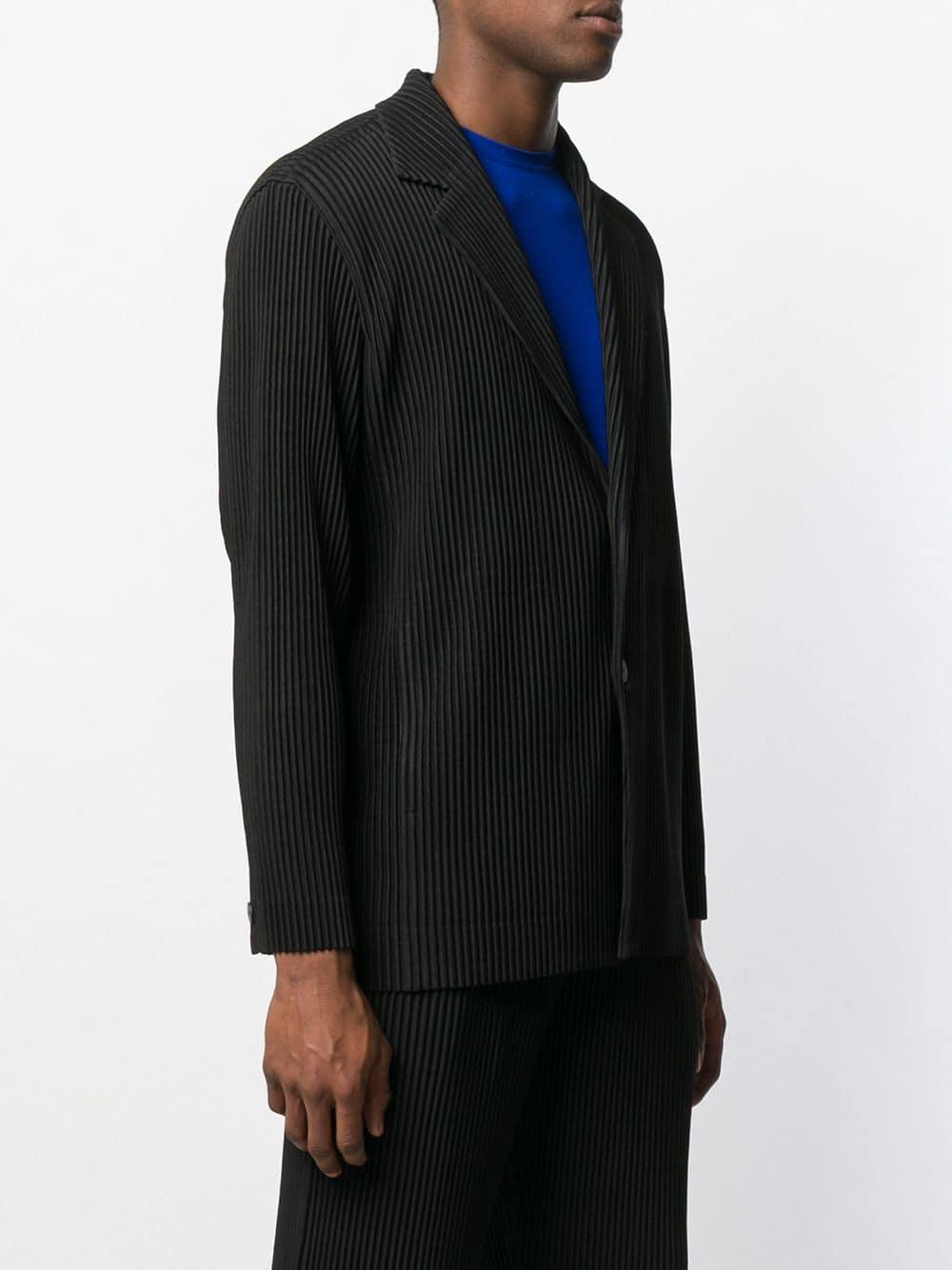 Lyst - Homme Plissé Issey Miyake Tailored Blazer Jacket in Black for Men