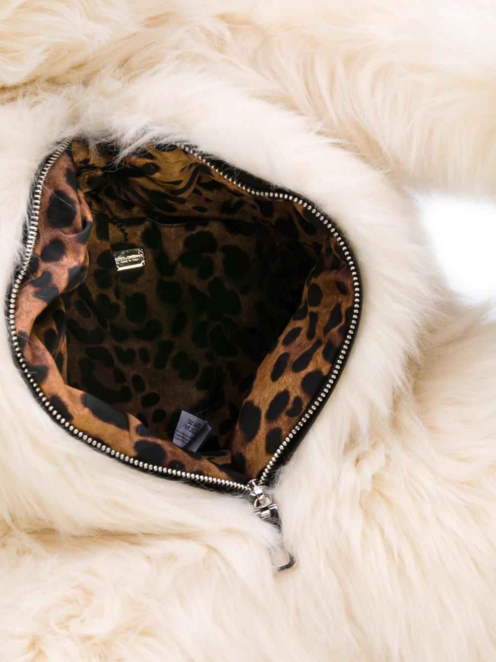 Lyst - Dolce & Gabbana Polar Bear Backpack in White