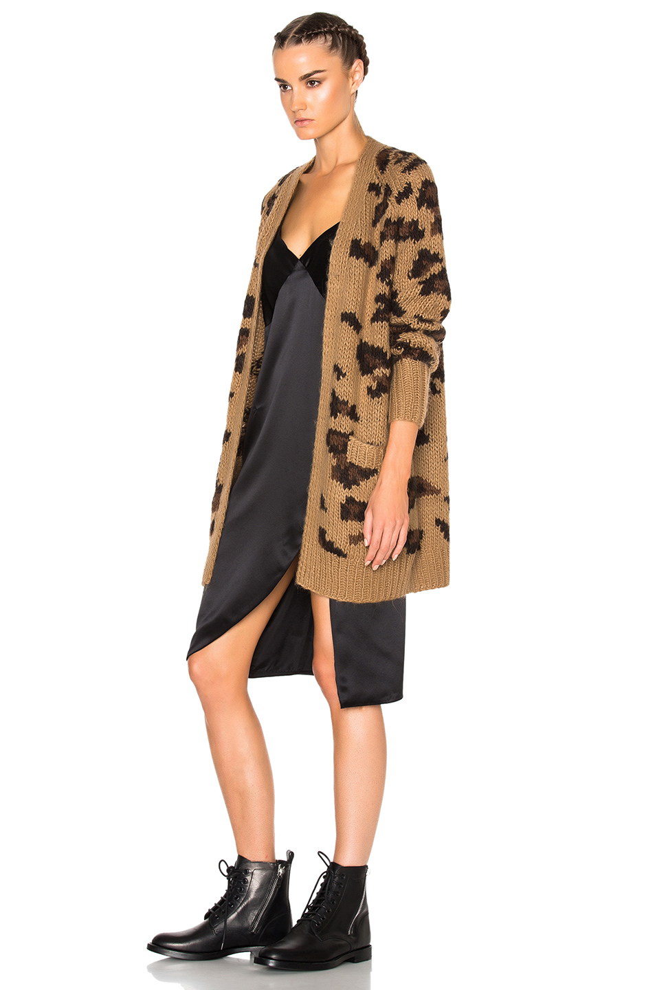 R13 Wool Grunge Cardigan - Lyst