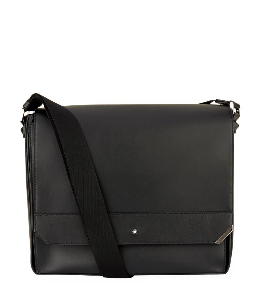 Montblanc Urban Spirit Messenger Bag in Black for Men | Lyst