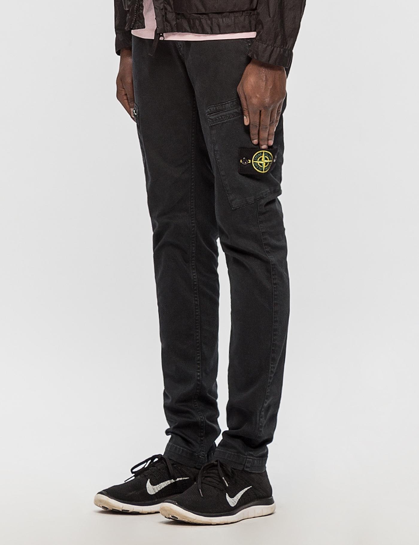 Lyst - Stone Island Cargo Pants in Black for Men