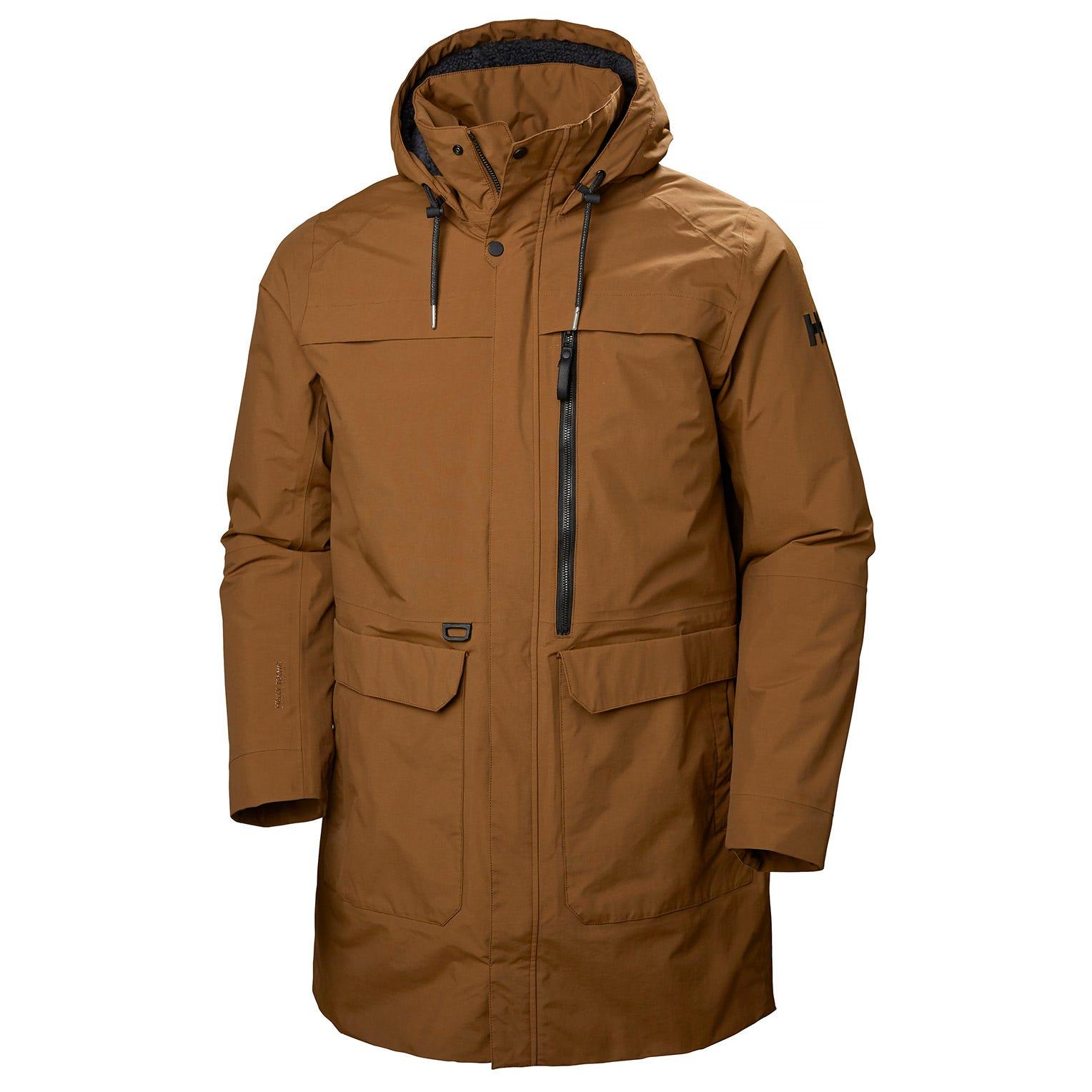 Helly Hansen Waterville Coat Parka Yellow in Brown for Men - Lyst