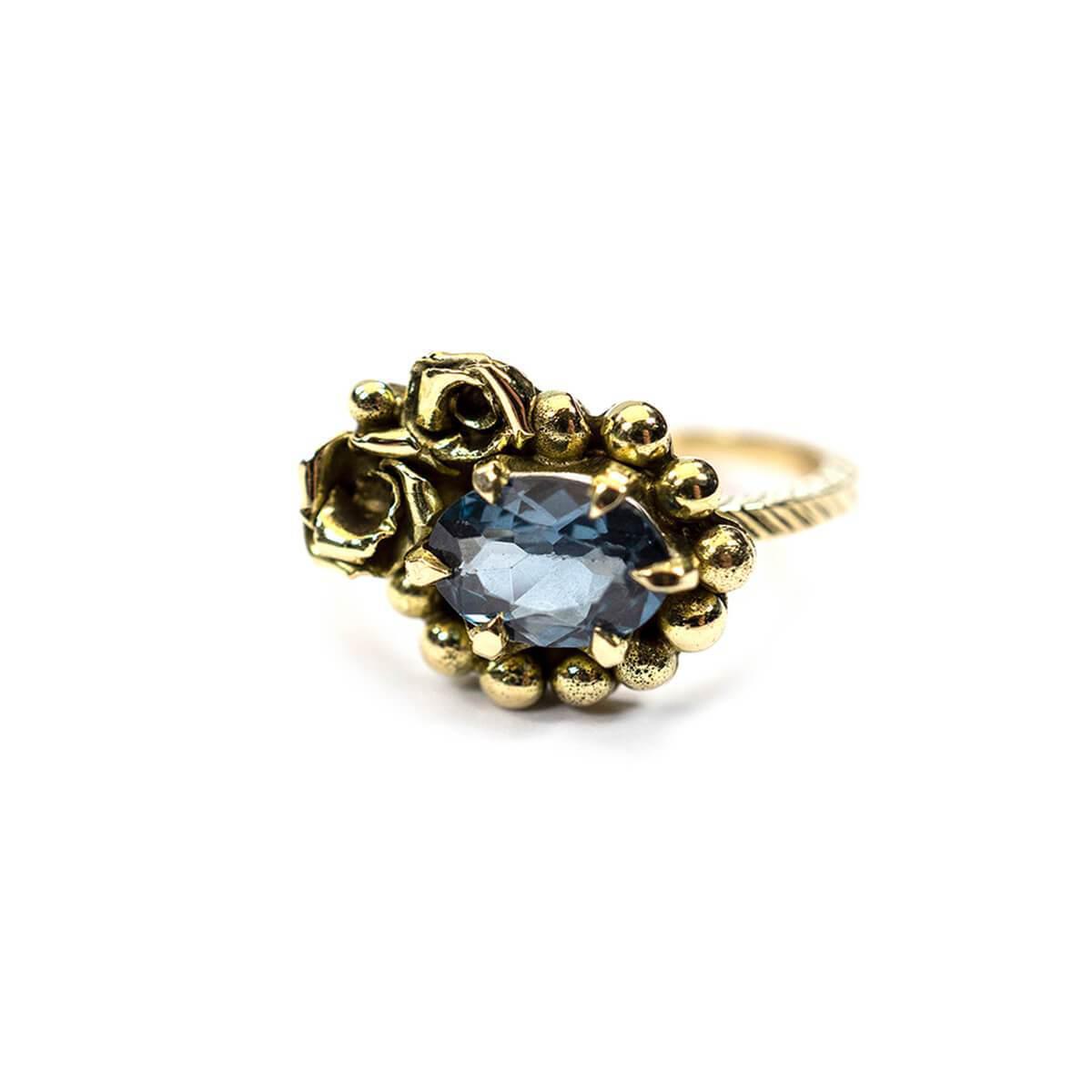 Lyst - Melissa Anderson Jewellery 18kt Yellow Gold Bonnie Ring in Metallic